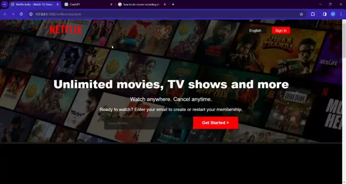 How I created a Netflix webpage using HTML and CSS | Jay Bontawar ... How I created a Netflix webpage using HTML and CSS | Jay Bontawar ...