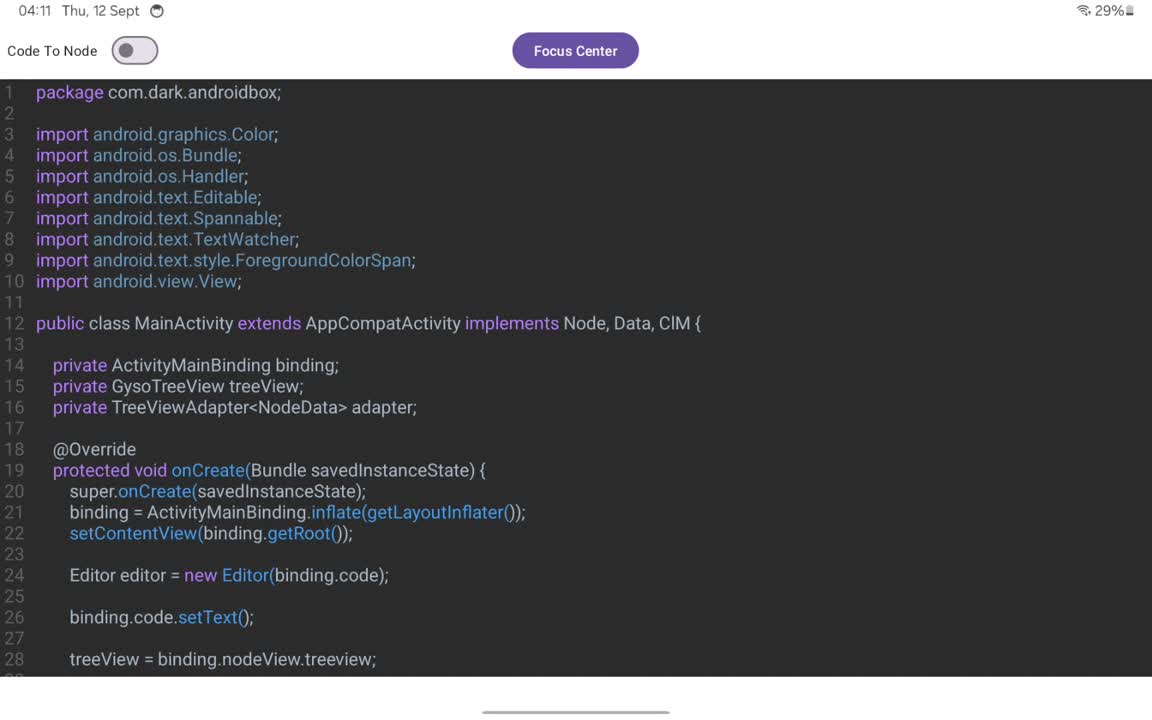 New features for AndroidBox: Node to Code, Code Editor | Siddhesh Sonar ... New features for AndroidBox: Node to Code, Code Editor | Siddhesh Sonar ...