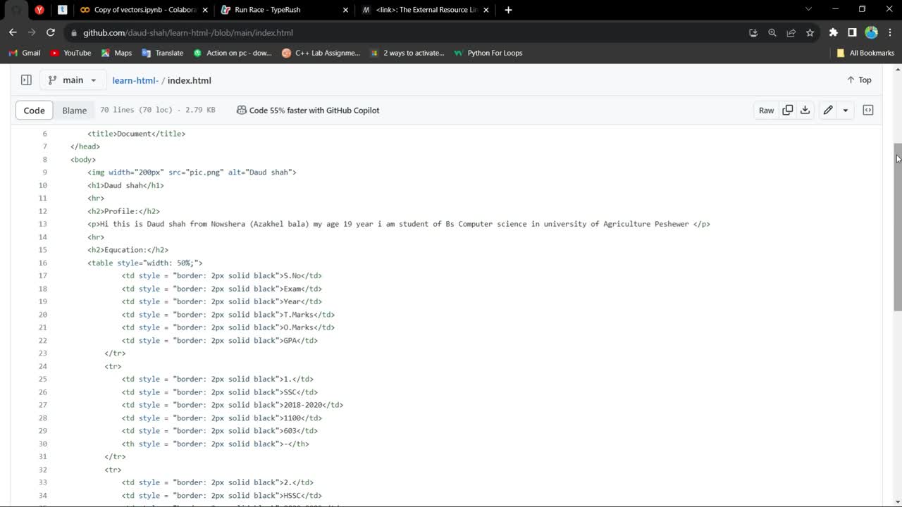 Daud Shah on LinkedIn: My Assignment in SMIT sir Inzamam malik chatbot ... Daud Shah on LinkedIn: My Assignment in SMIT sir Inzamam malik chatbot ...