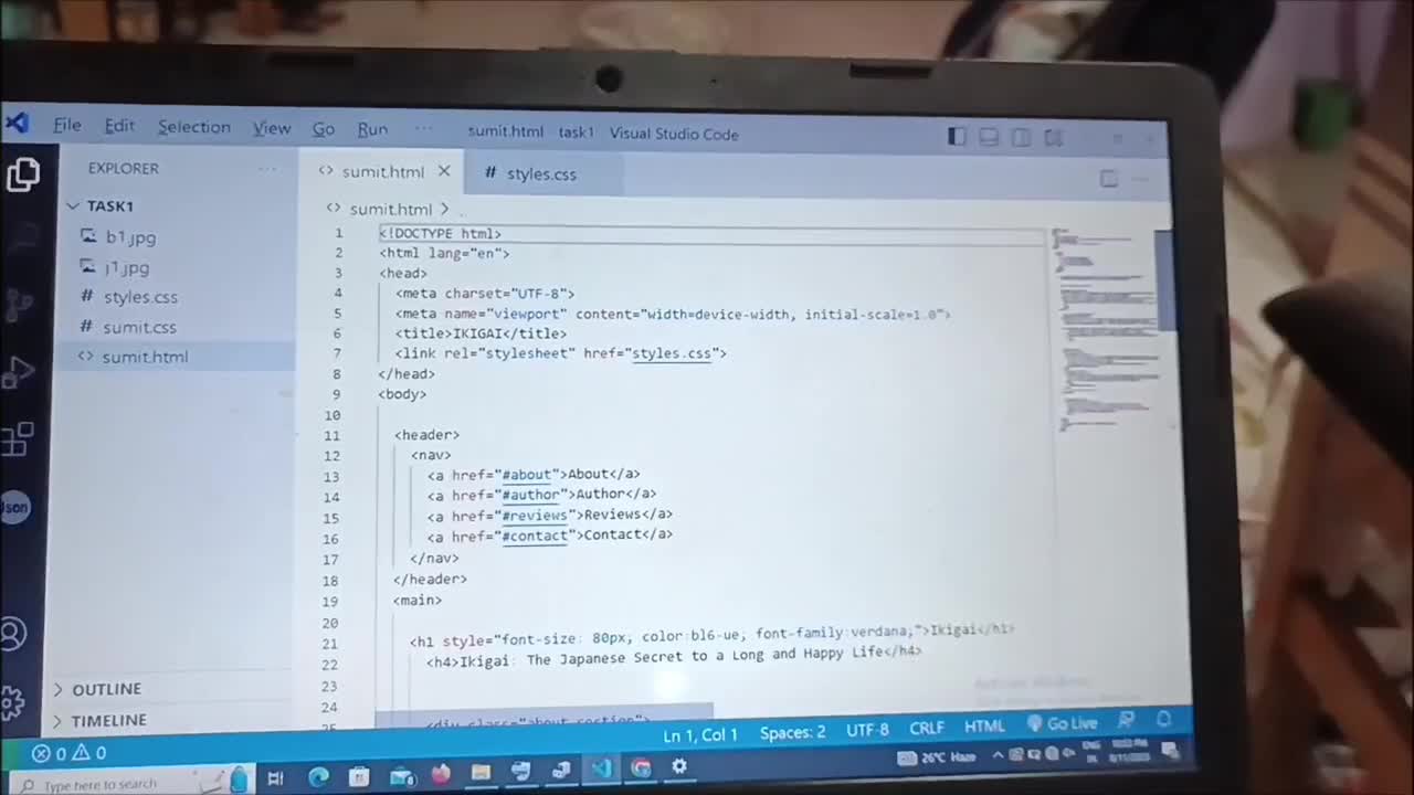 Sumit Thakur on LinkedIn: #task1 #codsoft #landingpage #webdevelopment ... Sumit Thakur on LinkedIn: #task1 #codsoft #landingpage #webdevelopment ...