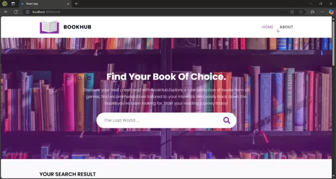 Surendra Nellore on LinkedIn: #reactjs #webdevelopment #openlibraryapi ... Surendra Nellore on LinkedIn: #reactjs #webdevelopment #openlibraryapi ...