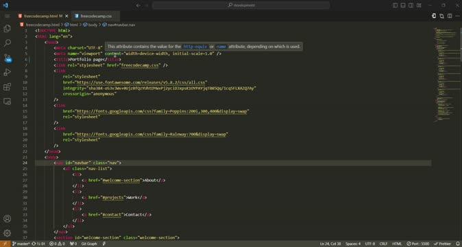 Vishweshwar Raghavan on LinkedIn: #html #css #portfoliopage #webdevelopment Vishweshwar Raghavan on LinkedIn: #html #css #portfoliopage #webdevelopment