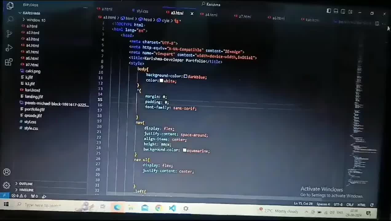Karishma Singh on LinkedIn: #codsoft #webdevlopment #html #css #javascript Karishma Singh on LinkedIn: #codsoft #webdevlopment #html #css #javascript