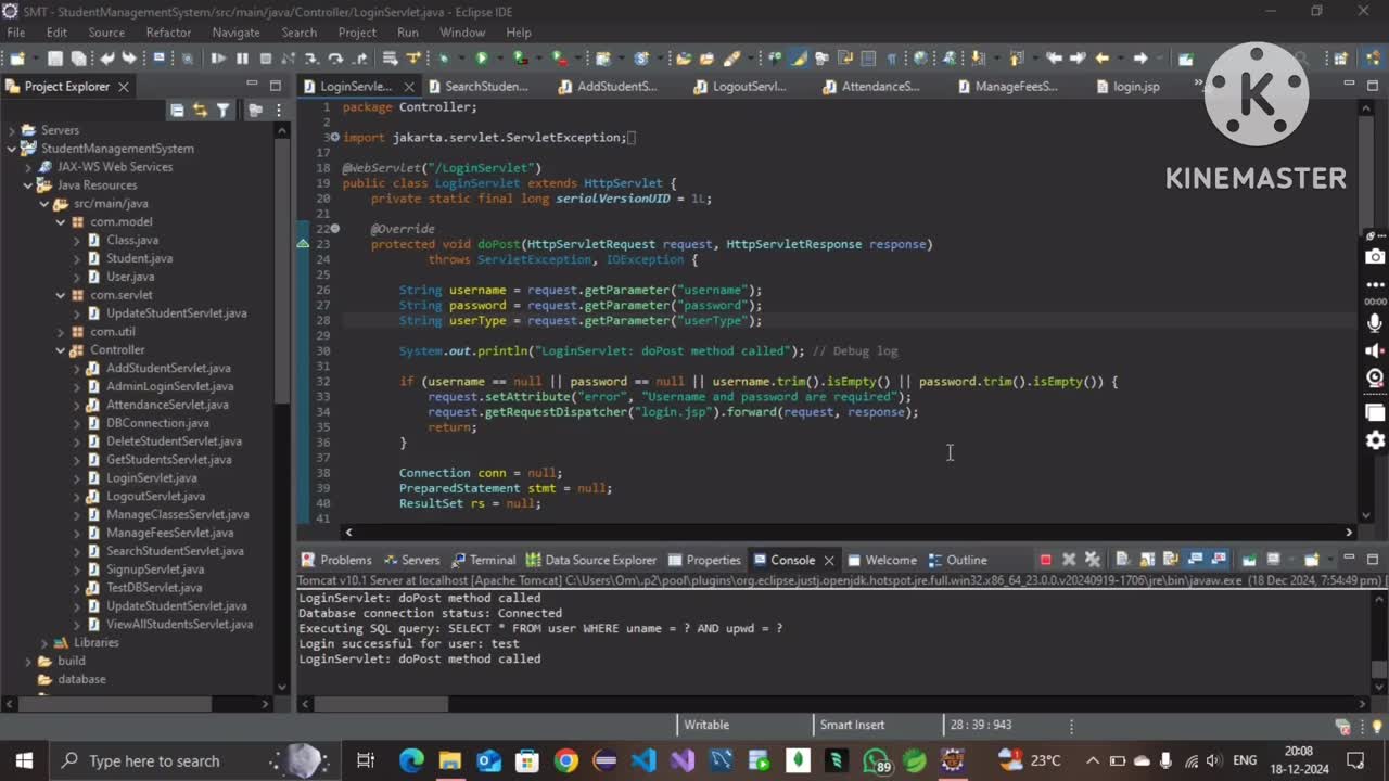 Om Chaudhari on LinkedIn: #java #jsp #servlet #database #mysql # ... Om Chaudhari on LinkedIn: #java #jsp #servlet #database #mysql # ...