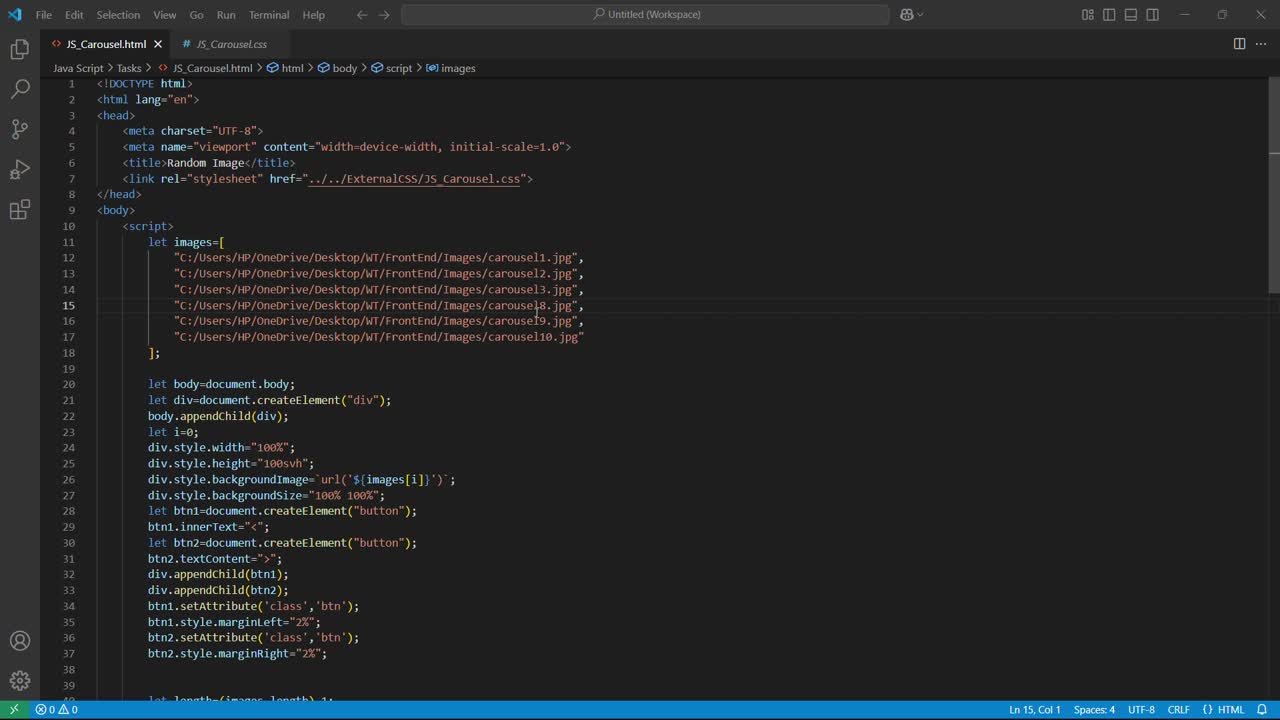 #javascript #carousel #webdevelopment #dommanipulation #nolibraries #js ... #javascript #carousel #webdevelopment #dommanipulation #nolibraries #js ...