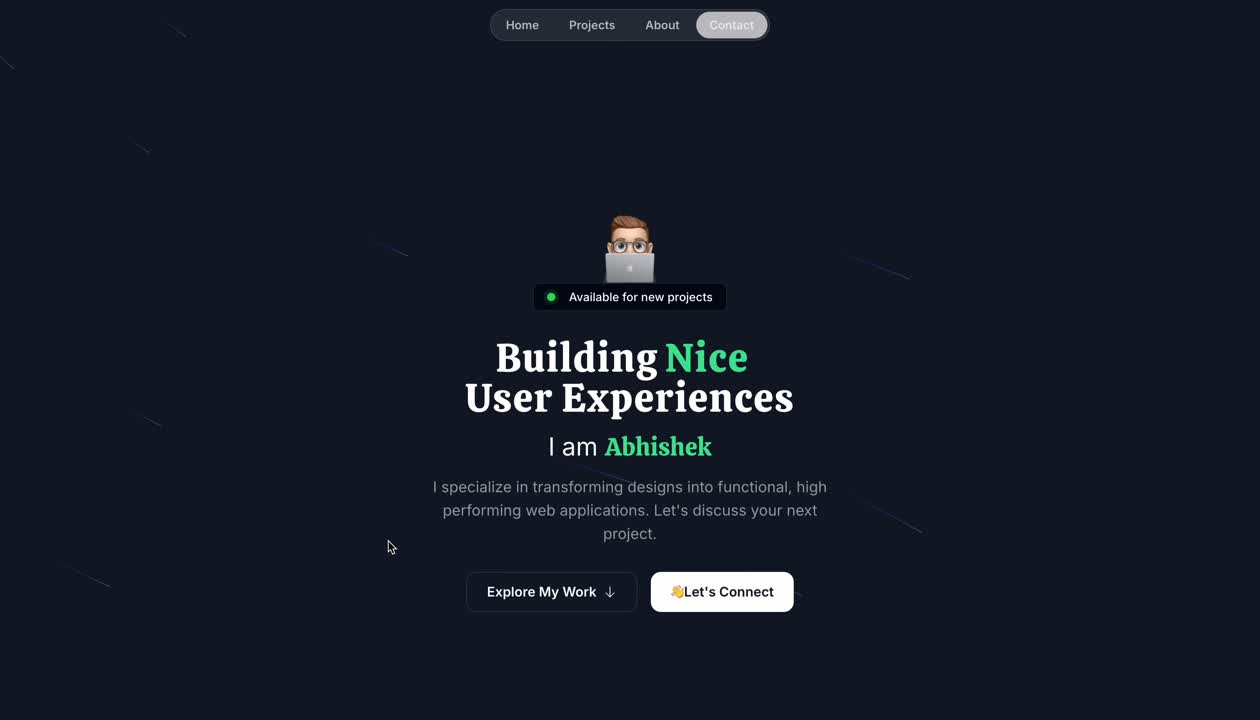 Abhishek Verma on LinkedIn: #nextjs #react #webdevelopment #portfolio # ... Abhishek Verma on LinkedIn: #nextjs #react #webdevelopment #portfolio # ...