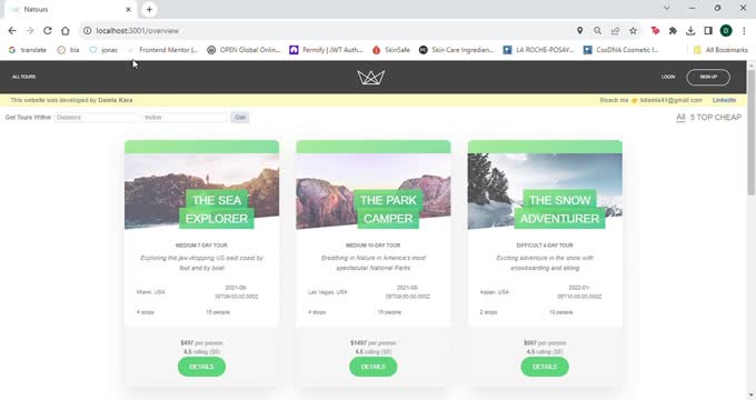 Damla Kara on LinkedIn: #react #nodejs #tourbookingapp #express Damla Kara on LinkedIn: #react #nodejs #tourbookingapp #express