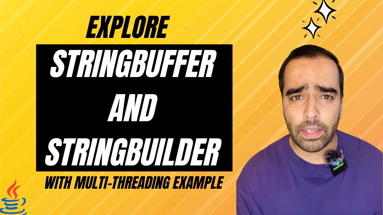 Video: StringBuffer and StringBuilder for Java | Aman Sahni posted on ... Video: StringBuffer and StringBuilder for Java | Aman Sahni posted on ...