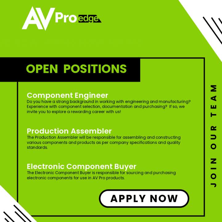 AVPro on LinkedIn: #joinourteam #careeradventure #workwithus #dreamjob ... AVPro on LinkedIn: #joinourteam #careeradventure #workwithus #dreamjob ...