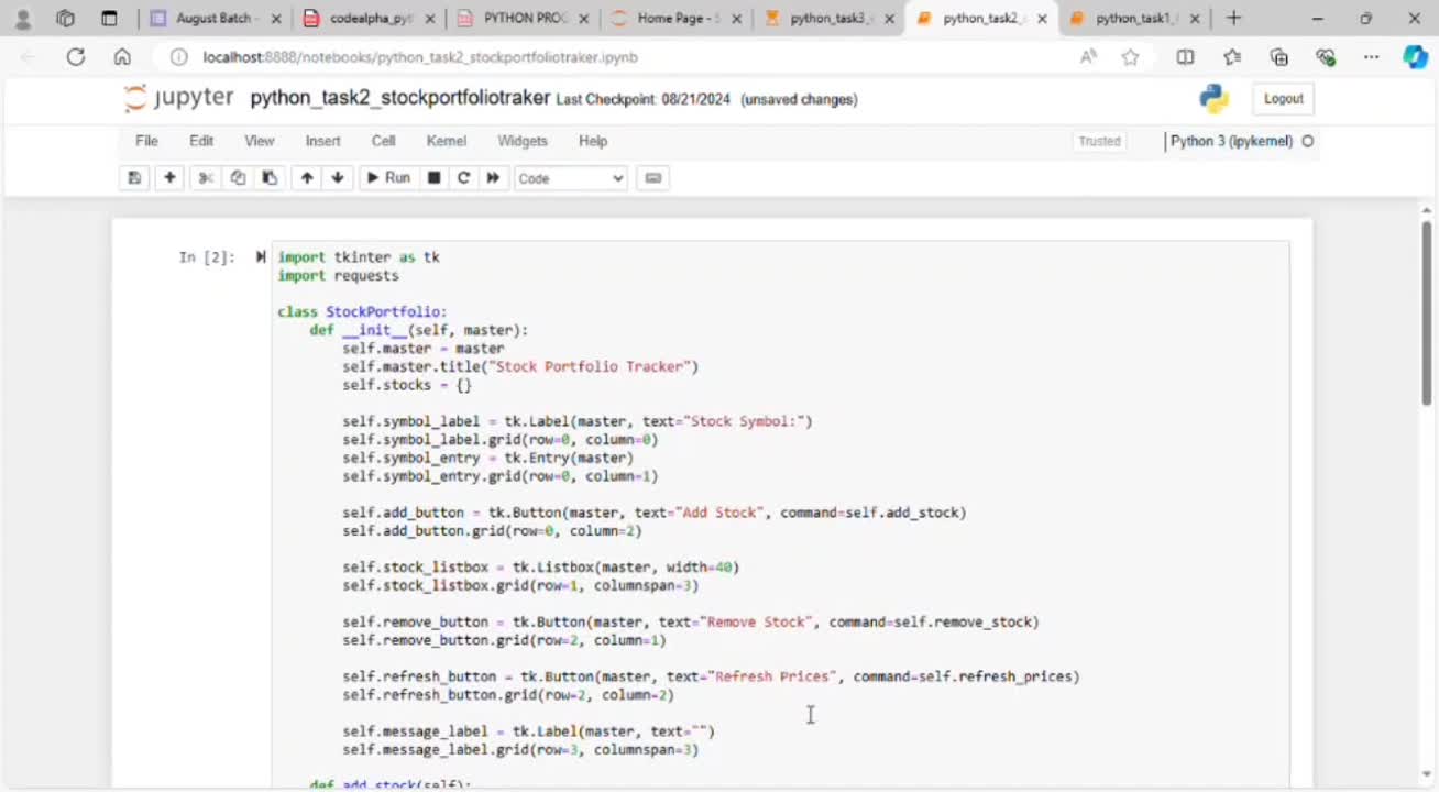 Palwasha Asad on LinkedIn: #python #finance #stockmarket # ... Palwasha Asad on LinkedIn: #python #finance #stockmarket # ...