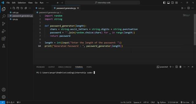 Kumar Harsh on LinkedIn: #internship #intern #codsoft #pythonprogramming Kumar Harsh on LinkedIn: #internship #intern #codsoft #pythonprogramming