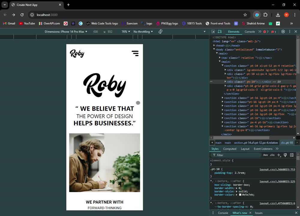 bachar oudeb on LinkedIn: #reactjs #tailwindcss #gsap #nextjs # ... bachar oudeb on LinkedIn: #reactjs #tailwindcss #gsap #nextjs # ...