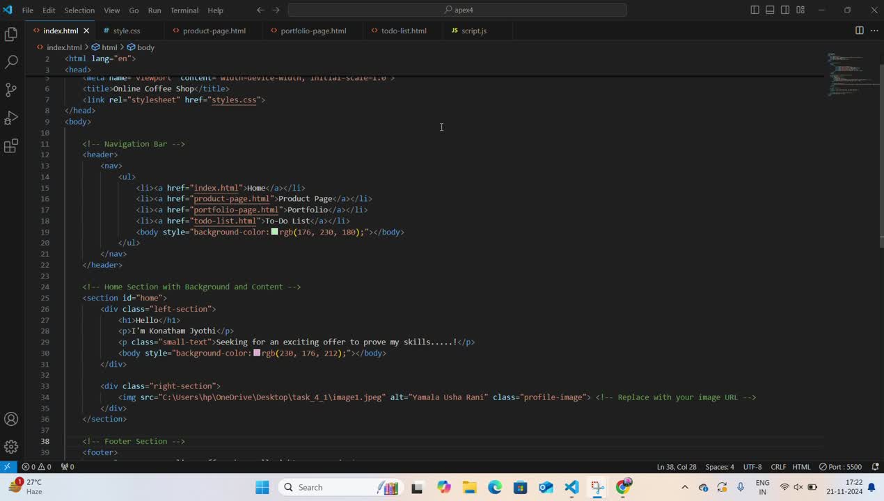 Jyothi konatham on LinkedIn: #frontend #html #css #javascript # ... Jyothi konatham on LinkedIn: #frontend #html #css #javascript # ...