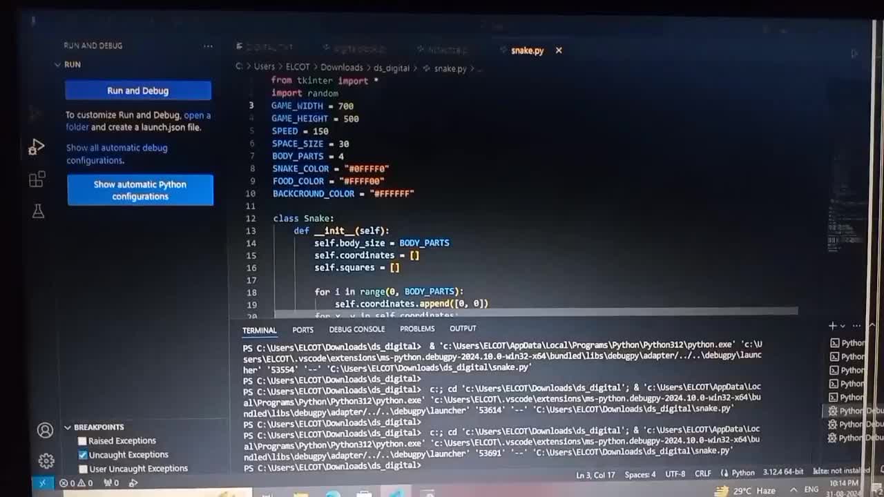 Aarthi Sankar on LinkedIn: #python #programming #internship # ... Aarthi Sankar on LinkedIn: #python #programming #internship # ...
