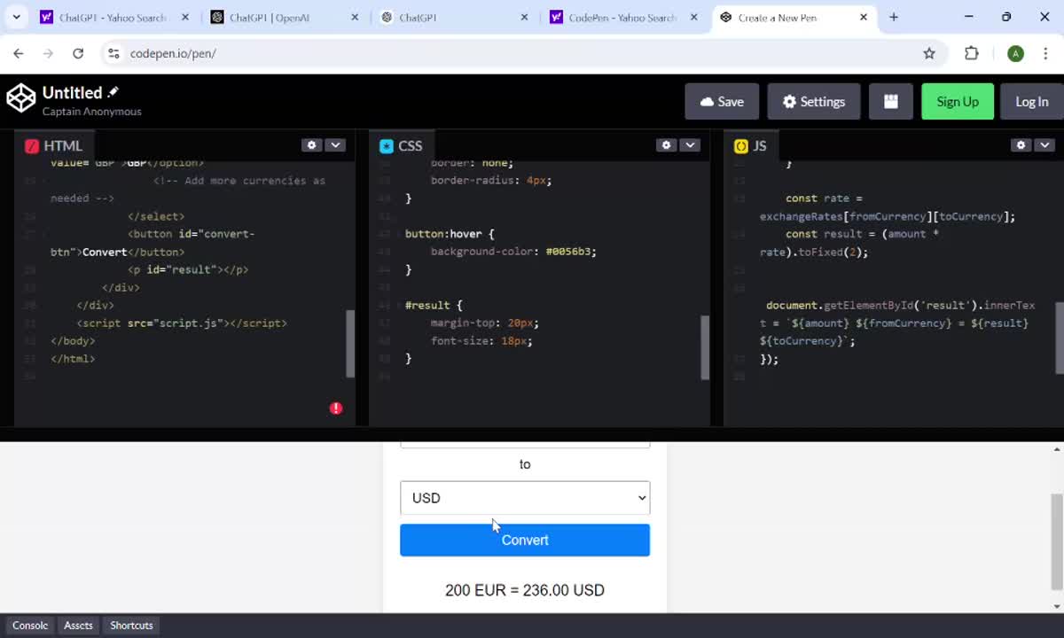 Bhargav Nayak on LinkedIn: #webdevelopment #currencyconverter # ... Bhargav Nayak on LinkedIn: #webdevelopment #currencyconverter # ...