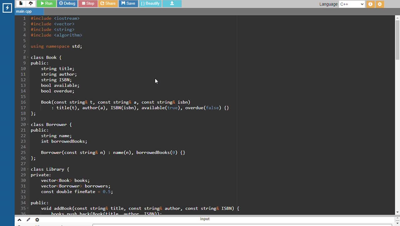 #cplusplus #codingproject #librarymanagement #codsoft #internship ... #cplusplus #codingproject #librarymanagement #codsoft #internship ...