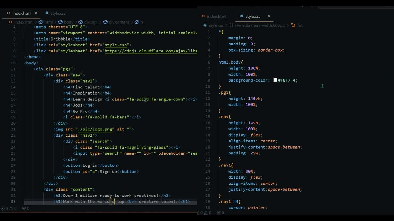 Bandita Das on LinkedIn: #webdevelopment #htmlcss #dribbbleclone # ... Bandita Das on LinkedIn: #webdevelopment #htmlcss #dribbbleclone # ...
