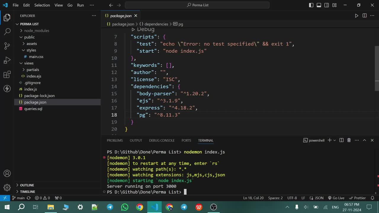 Brijit Adak on LinkedIn: #fullstack #postgresql #express #project Brijit Adak on LinkedIn: #fullstack #postgresql #express #project