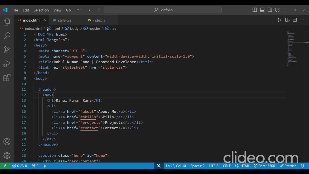 Rahul Kumar Rana on LinkedIn: #portfolio #frontenddevelopment #html # ... Rahul Kumar Rana on LinkedIn: #portfolio #frontenddevelopment #html # ...