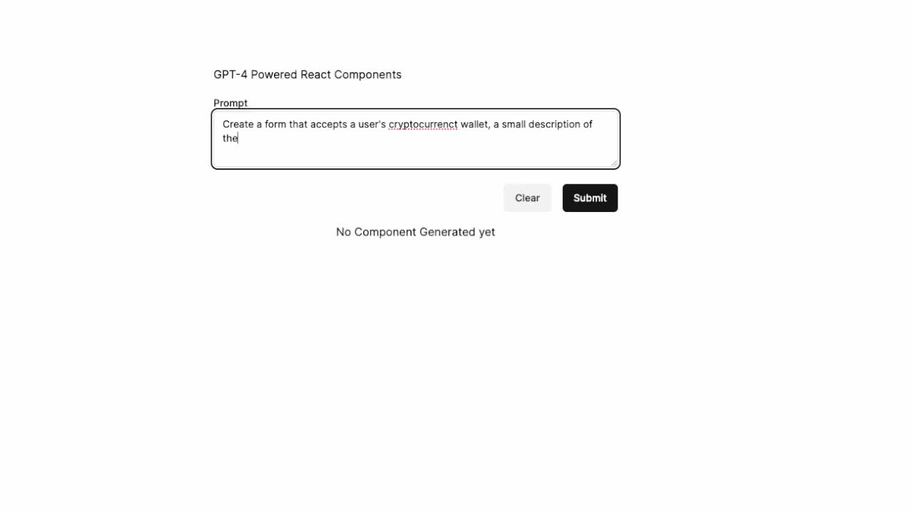 Ivan Leo on LinkedIn: Ever wanted GPT to generate react-components for ... Ivan Leo on LinkedIn: Ever wanted GPT to generate react-components for ...