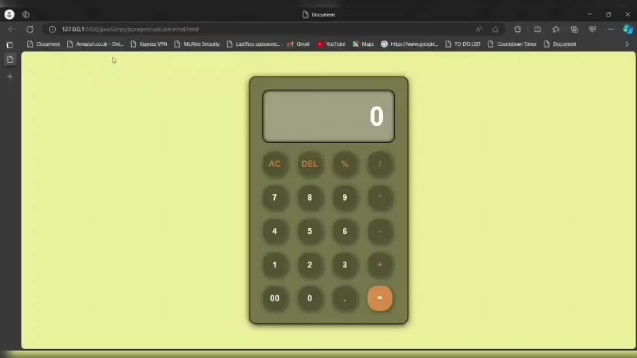 Anas . on LinkedIn: #webdev #javascript #html #css #calculator # ... Anas . on LinkedIn: #webdev #javascript #html #css #calculator # ...