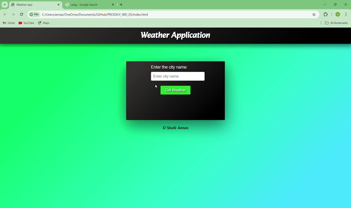 shaik Annas on LinkedIn: #weatherapp #webdevelopment #apis # ... shaik Annas on LinkedIn: #weatherapp #webdevelopment #apis # ...