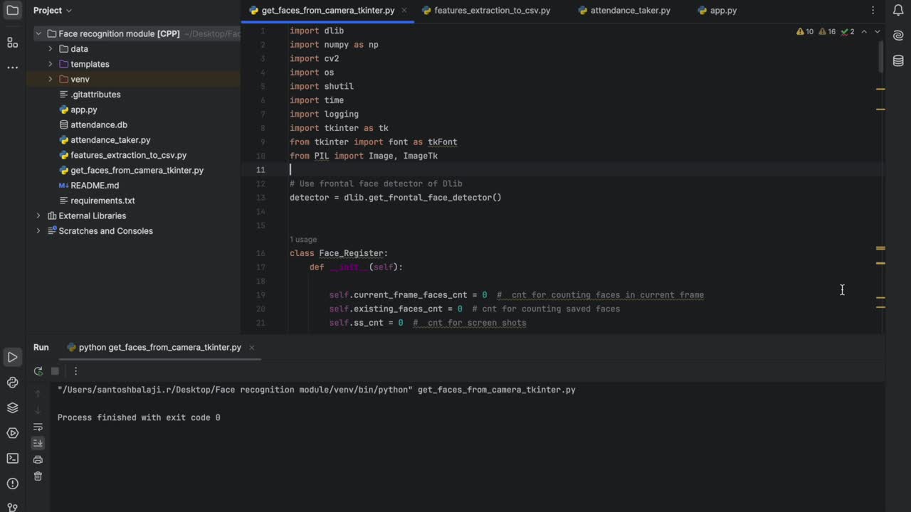 Santosh balaji R on LinkedIn: #python #opencv #machinelearning # ... Santosh balaji R on LinkedIn: #python #opencv #machinelearning # ...