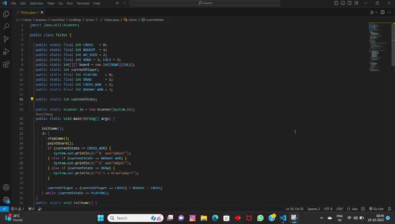 Keerthana Kommuru on LinkedIn: #internpe #javaprogramming Keerthana Kommuru on LinkedIn: #internpe #javaprogramming