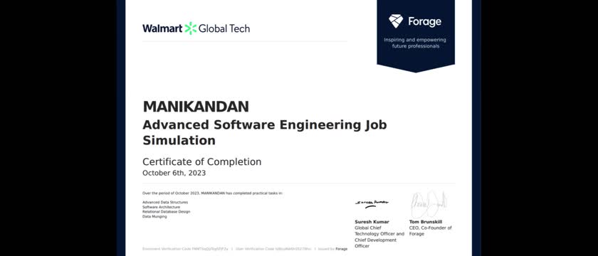 ManiKandan R on LinkedIn: #professionalgrowth #techinnovation #forage # ... ManiKandan R on LinkedIn: #professionalgrowth #techinnovation #forage # ...