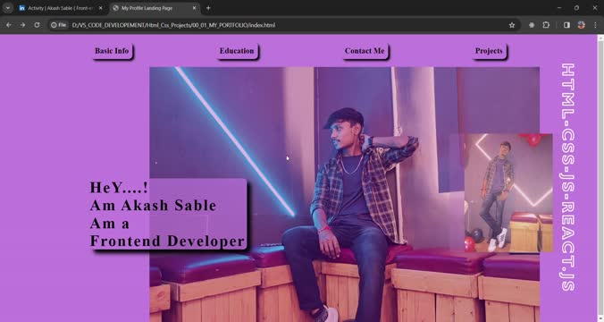 Akash Sable { Front-end Developer } on LinkedIn: #linkedinfamily #html ... Akash Sable { Front-end Developer } on LinkedIn: #linkedinfamily #html ...