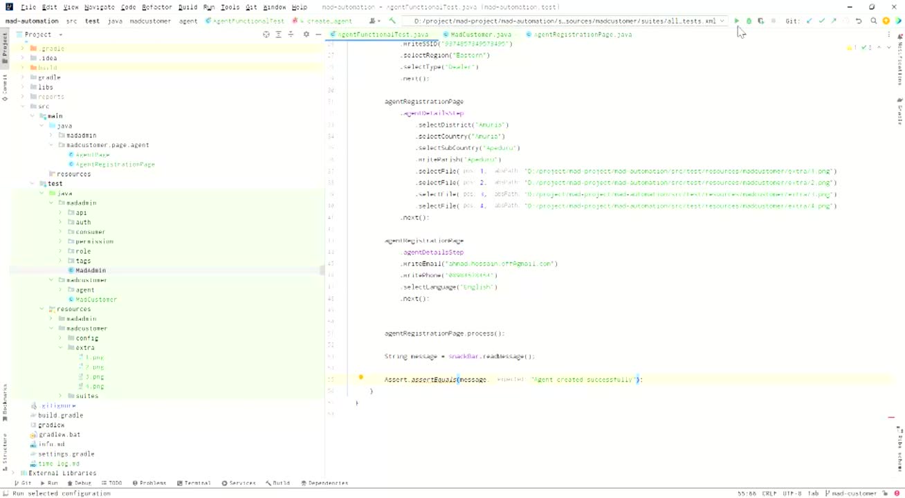 Ahmad Hossain on LinkedIn: Web Ui Automation using selenium and java ... Ahmad Hossain on LinkedIn: Web Ui Automation using selenium and java ...
