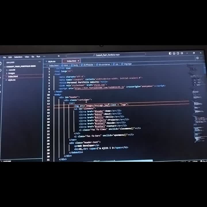Ajith I S on LinkedIn: #codsoft #webdevelopment #codsoftinternship Ajith I S on LinkedIn: #codsoft #webdevelopment #codsoftinternship