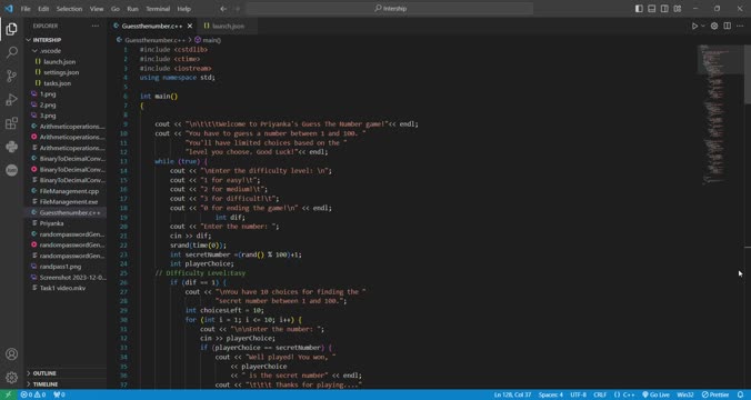 PRIYANKA DHINAKAR on LinkedIn: #fifthintershiptask #cplusplus # ... PRIYANKA DHINAKAR on LinkedIn: #fifthintershiptask #cplusplus # ...
