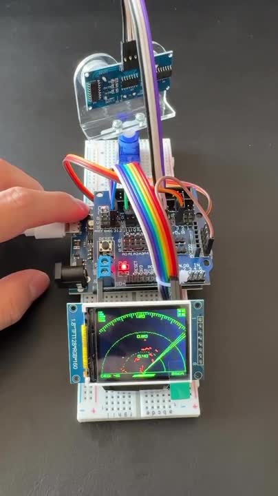 Arduino simulates ultrasonic radar https://lnkd.in/gVcHTrYw | Sunlily zhang Arduino simulates ultrasonic radar https://lnkd.in/gVcHTrYw | Sunlily zhang