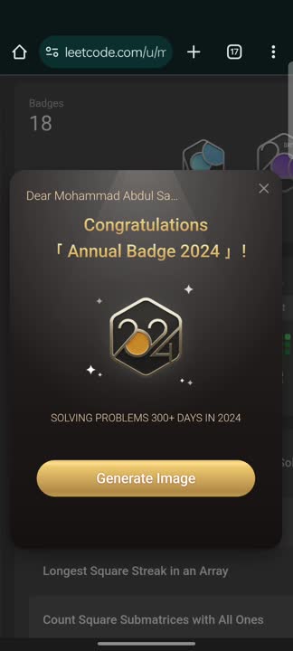 Mohammad Abdul Samad on LinkedIn: #leetcode Mohammad Abdul Samad on LinkedIn: #leetcode