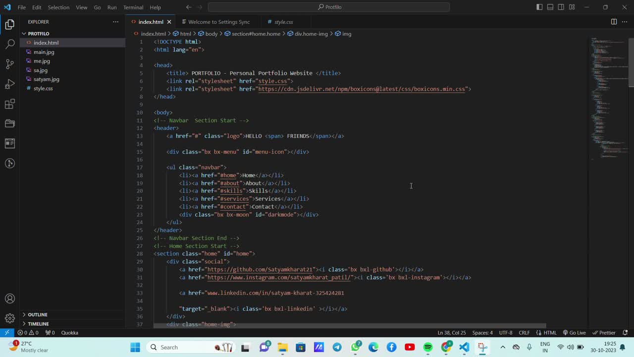 Satyam Kharat on LinkedIn: #codsoft #webdevelopment #internship Satyam Kharat on LinkedIn: #codsoft #webdevelopment #internship