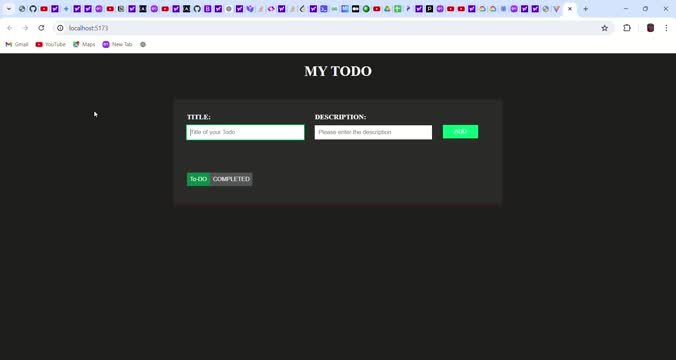 New project: React Todo App | ABHIRAJ RS posted on the topic | LinkedIn New project: React Todo App | ABHIRAJ RS posted on the topic | LinkedIn
