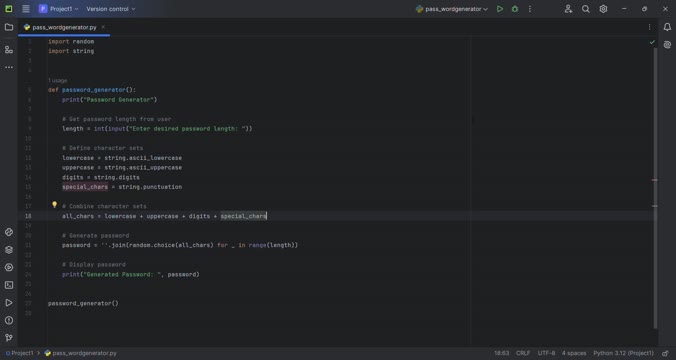 karthik darla on LinkedIn: #codesoft #internship #passwordgenerator # ... karthik darla on LinkedIn: #codesoft #internship #passwordgenerator # ...