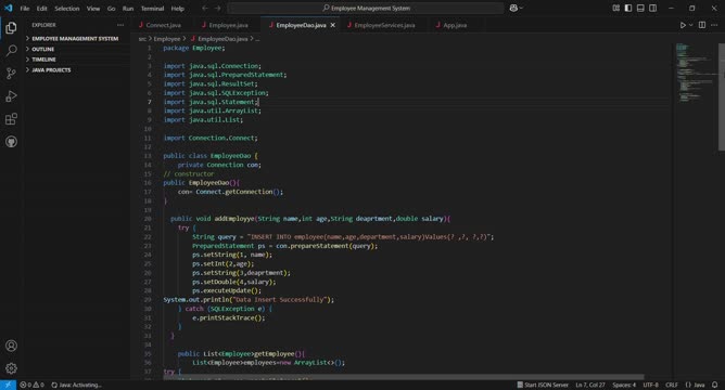 Rohit Sawner on LinkedIn: #java #jdbc #mysql #oop #backenddevelopment # ... Rohit Sawner on LinkedIn: #java #jdbc #mysql #oop #backenddevelopment # ...