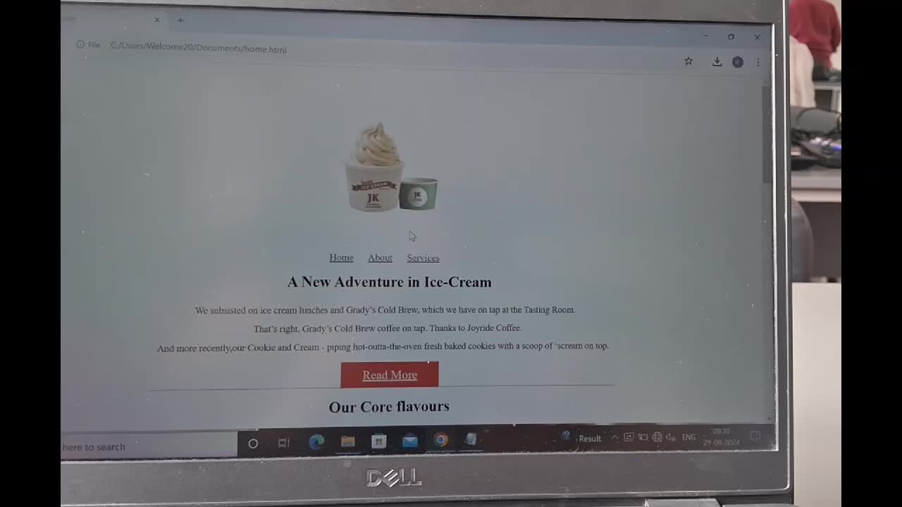 Keziya N on LinkedIn: #saitejaperla #icecream #websitedesign #html #css ... Keziya N on LinkedIn: #saitejaperla #icecream #websitedesign #html #css ...