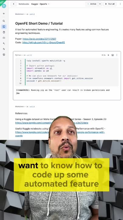 Rajiv Shah on LinkedIn: Automating Feature Engineering 🤯 Join me for a ... Rajiv Shah on LinkedIn: Automating Feature Engineering 🤯 Join me for a ...