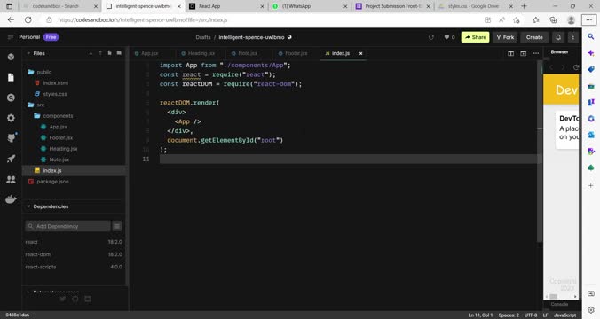 Yallavula Chandini on LinkedIn: #devtown #reactjs Yallavula Chandini on LinkedIn: #devtown #reactjs