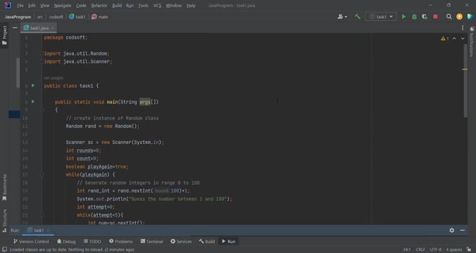Completed Task 1 of Java programming at CodSoft | Sakshi Tayade posted ... Completed Task 1 of Java programming at CodSoft | Sakshi Tayade posted ...