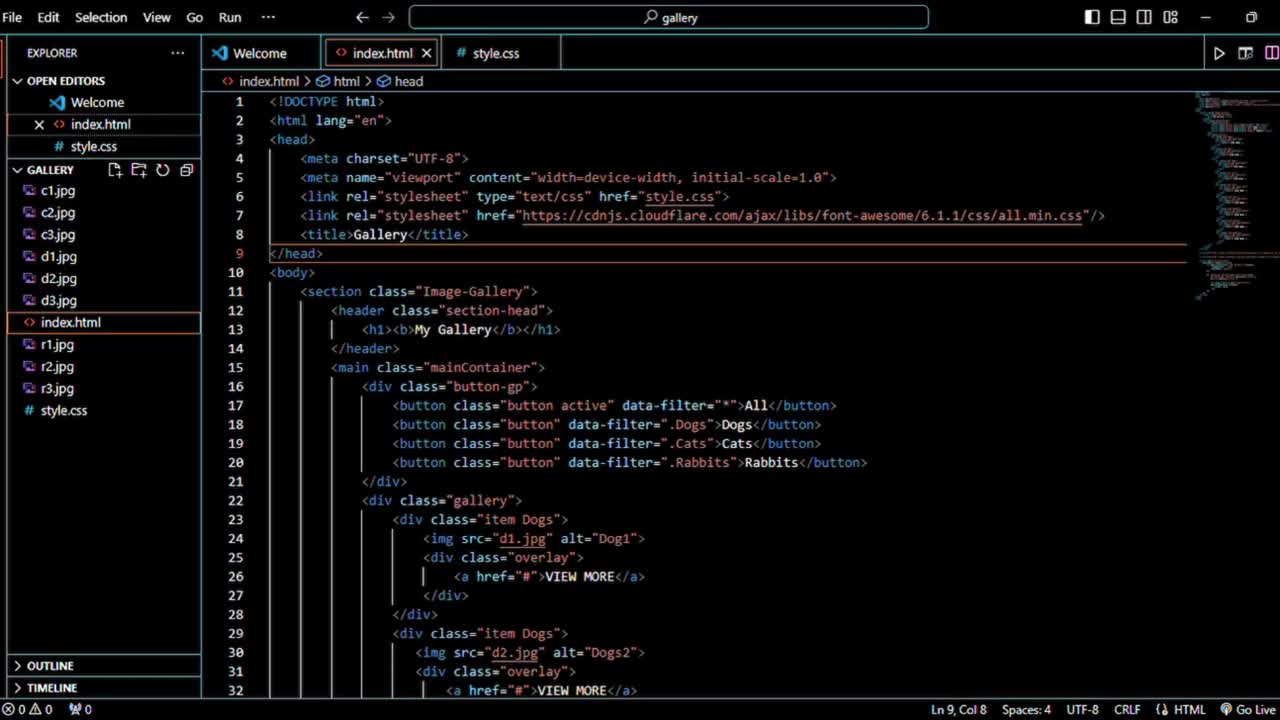 CodeAlpha: A Responsive Image Gallery | Zainab Raza posted on the topic ... CodeAlpha: A Responsive Image Gallery | Zainab Raza posted on the topic ...