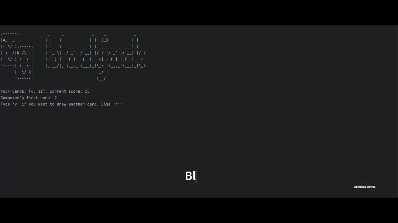 Abhishek Biswas on LinkedIn: #python #coding #gamedevelopment # ... Abhishek Biswas on LinkedIn: #python #coding #gamedevelopment # ...