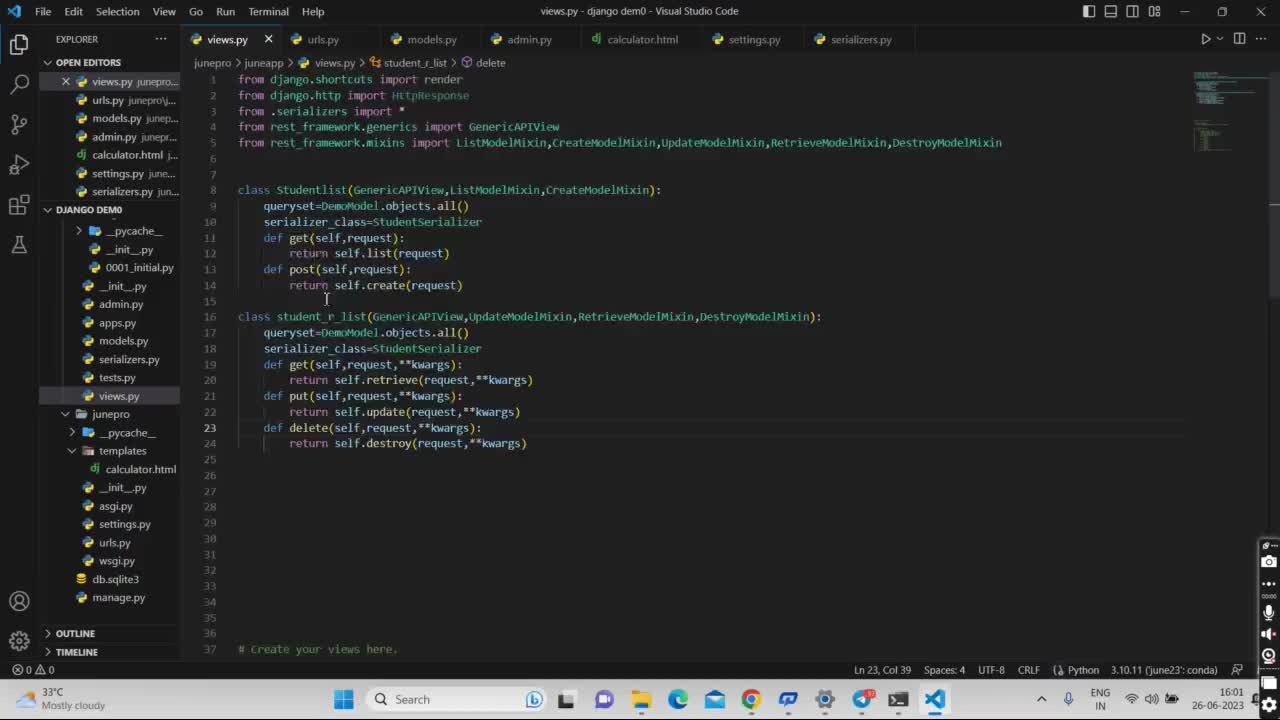 Task 51 Practice Restapi in Django crud operations Task 52 Explore css ... Task 51 Practice Restapi in Django crud operations Task 52 Explore css ...