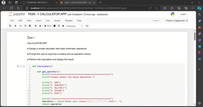 Completed My First Task with CognoRise | Antish Kumar posted on the ... Completed My First Task with CognoRise | Antish Kumar posted on the ...