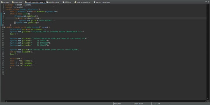 Rohith M G on LinkedIn: #codsoft #taskcompleted #javaprogramming #task2 ... Rohith M G on LinkedIn: #codsoft #taskcompleted #javaprogramming #task2 ...