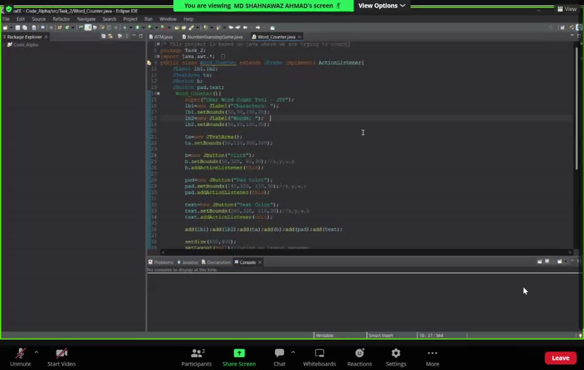 MD SHAHNAWAZ AHMAD on LinkedIn: #codealpha #internship # ... MD SHAHNAWAZ AHMAD on LinkedIn: #codealpha #internship # ...