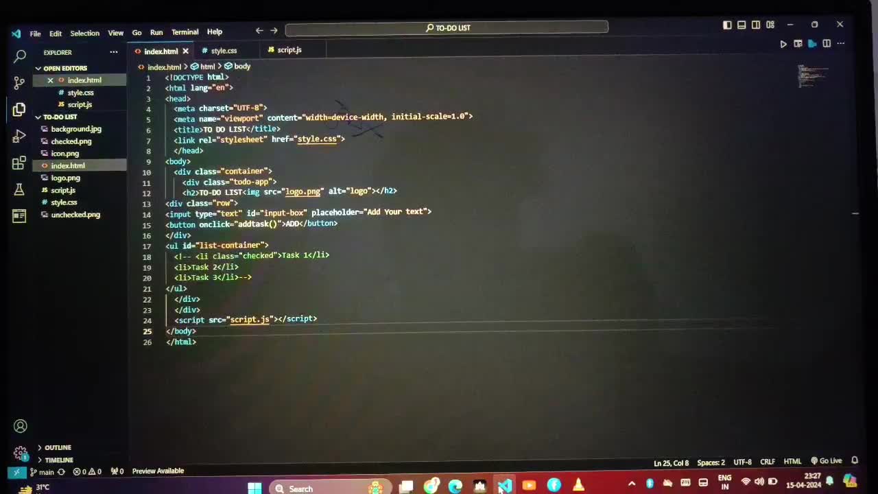 #octanetinternship #html #css #javascript #todolist #webdevelopment ... #octanetinternship #html #css #javascript #todolist #webdevelopment ...